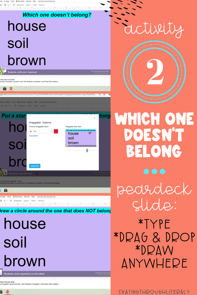 5 Phonics Activities you NEED to try with Peardeck - Skating Through ...